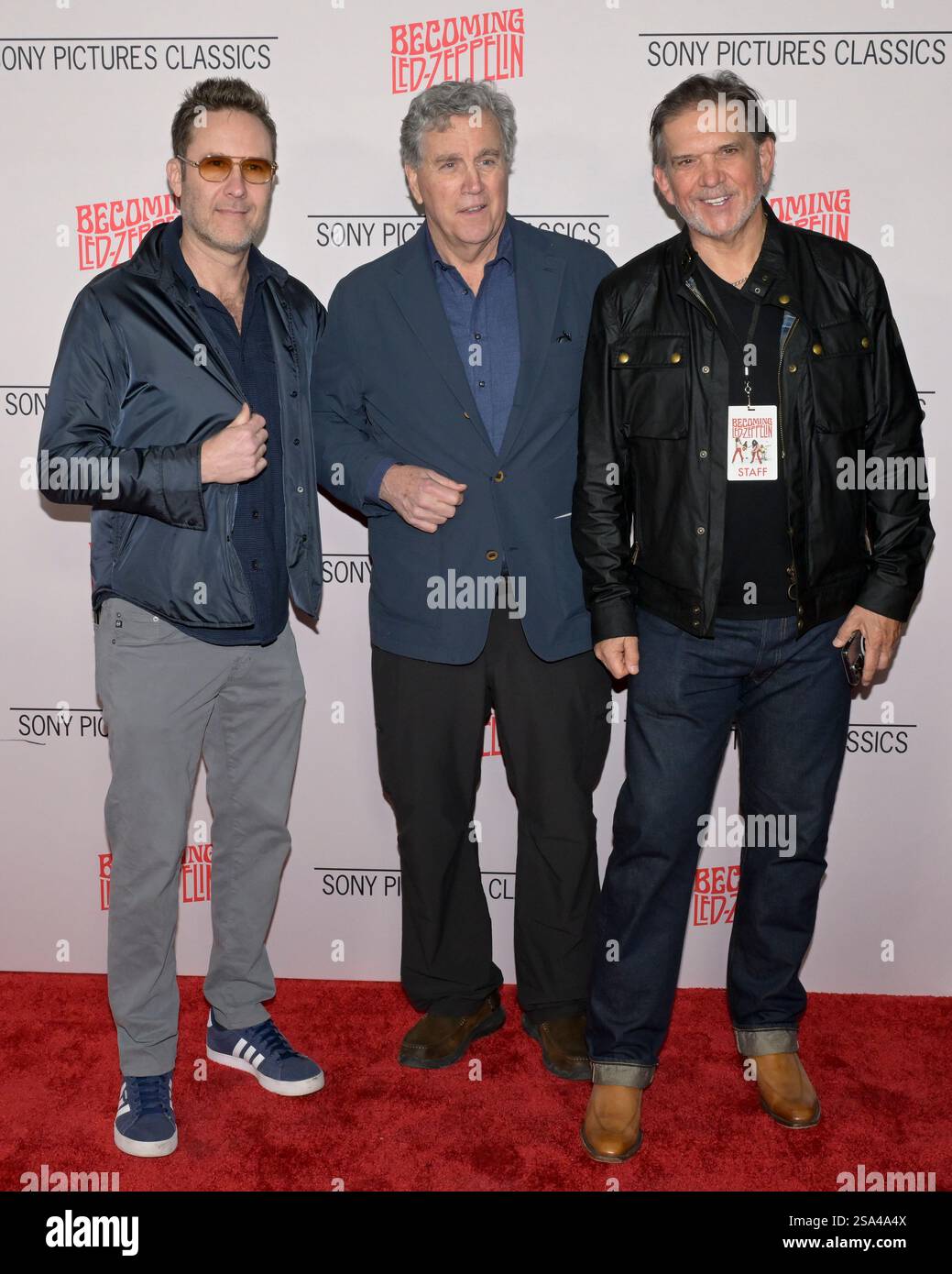 January 27, 2025, Hollywood, California, USA: Michael Rosenbaum, Tom ...