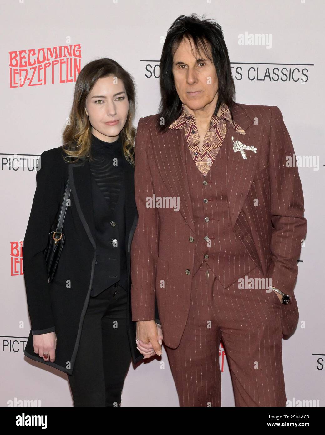 January 27, 2025, Hollywood, California, USA: Nicky Panicci and Jamie ...