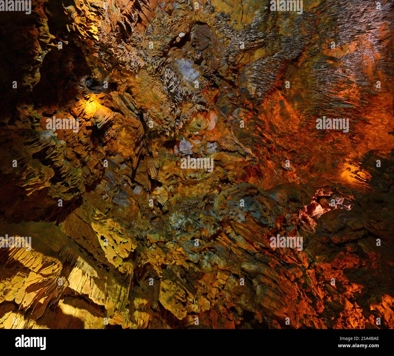 Damlatas Cave is in Alanya, Turkey. It is the oldest cave in the ...