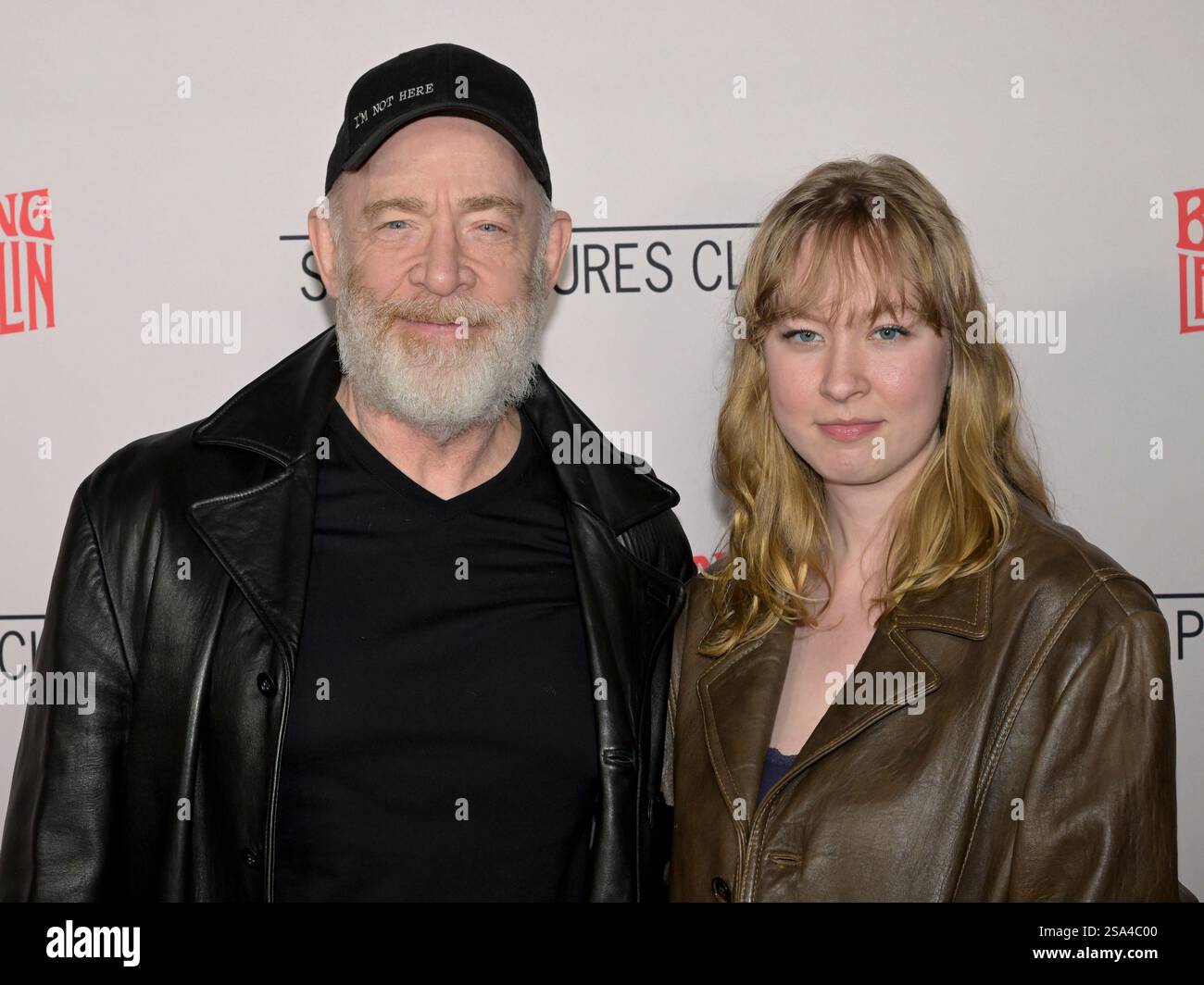 January 27, 2025, Hollywood, California, USA: J. K. Simmons and Olivia ...