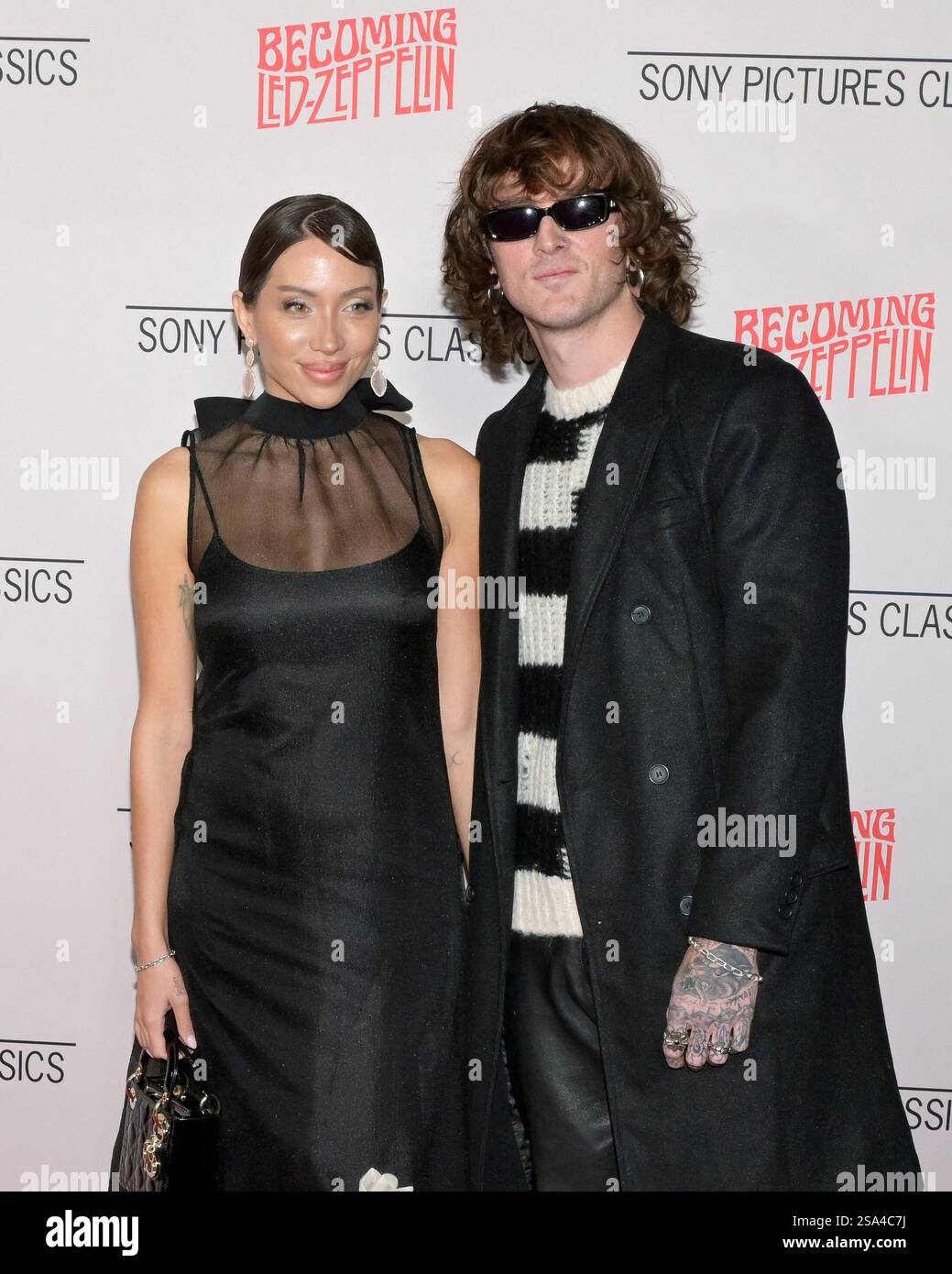 January 27, 2025, Hollywood, California, USA: Rosalie Jackson and Jager ...