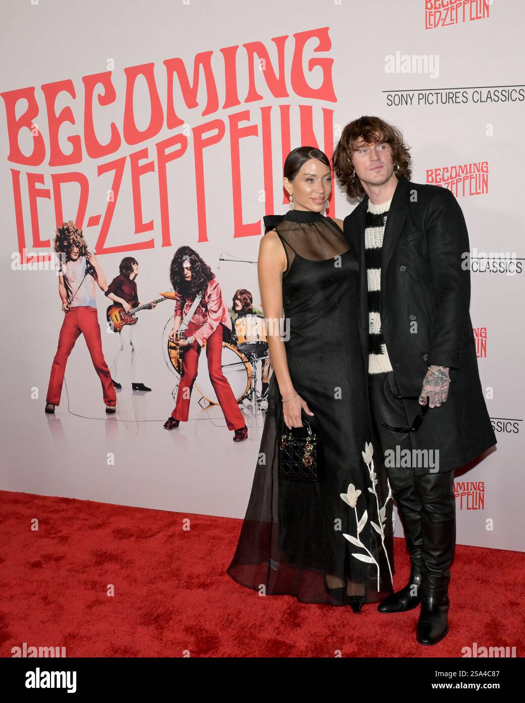 January 27, 2025, Hollywood, California, USA: Rosalie Jackson and Jager ...