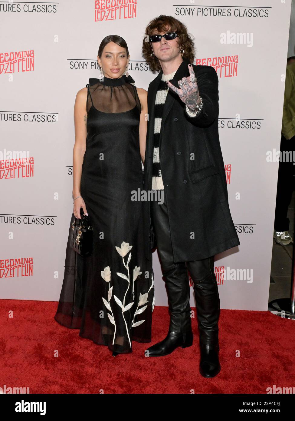 January 27, 2025, Hollywood, California, USA: Rosalie Jackson and Jager ...