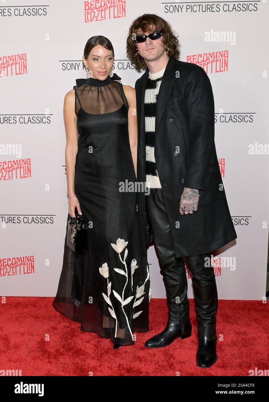 January 27, 2025, Hollywood, California, USA: Rosalie Jackson and Jager ...