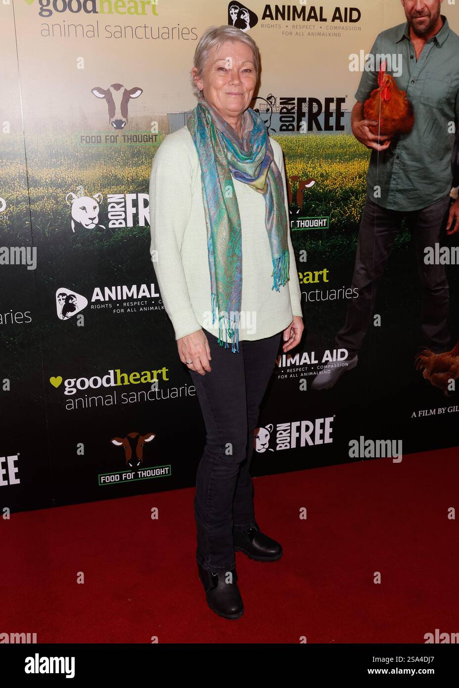 Tracy Edwards attends the World Premiere of 'Food For Thought' held at ...