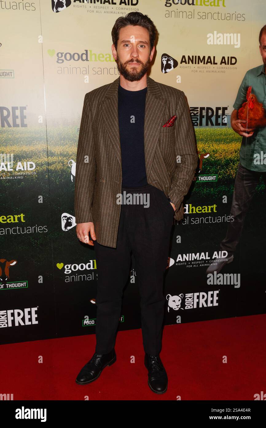 Bart Edwards attends the World Premiere of 'Food For Thought' held at The Royal Geographical ...