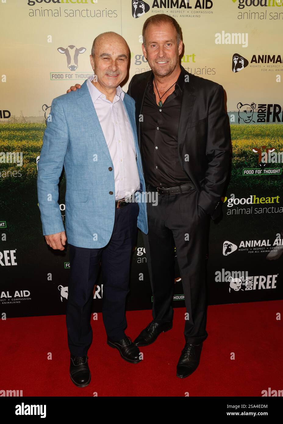 Phil Lymbery and Dan Richardson attend the World Premiere of 'Food For ...