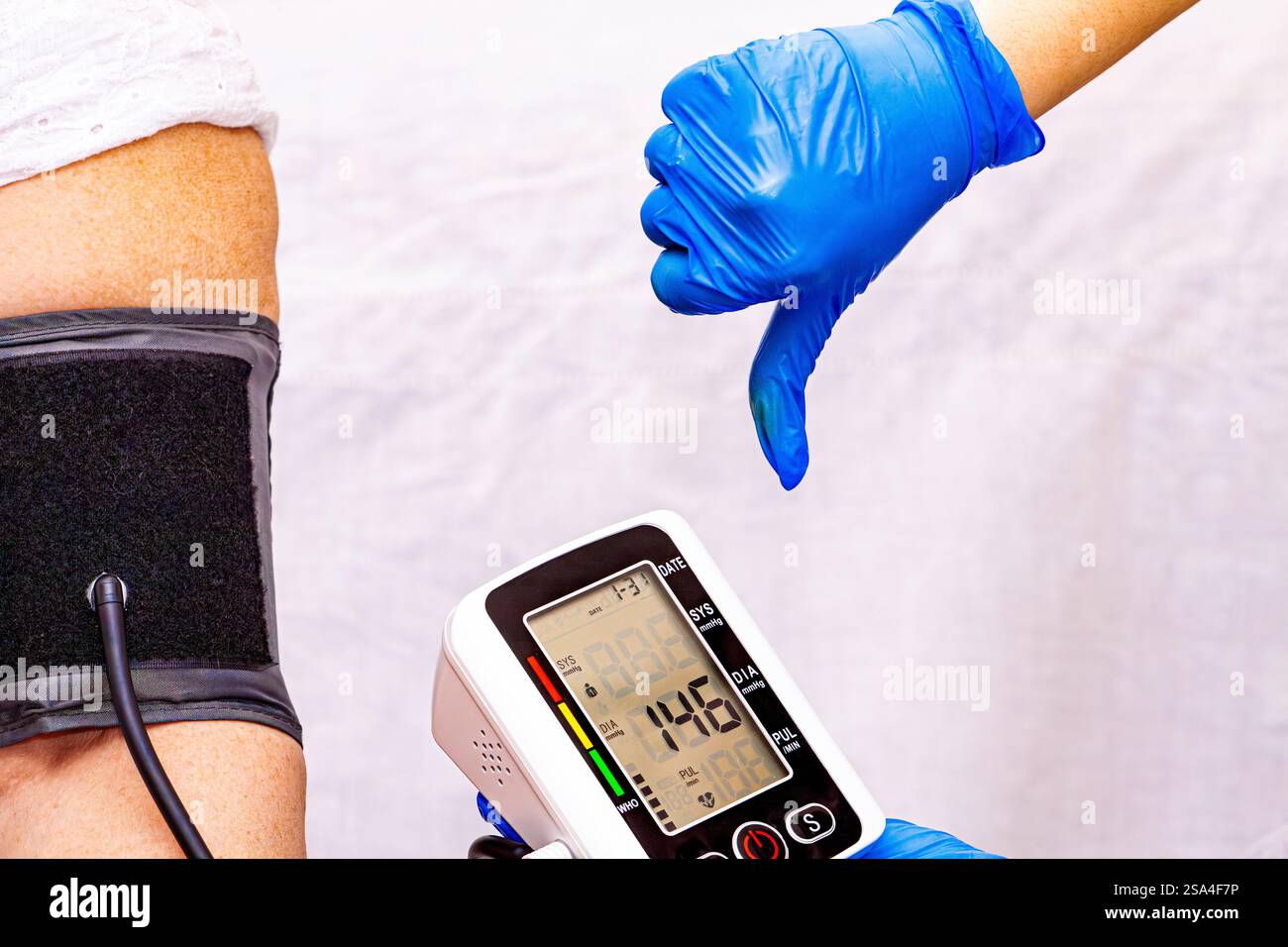 Assessment blood pressure elderly hi-res stock photography and images ...