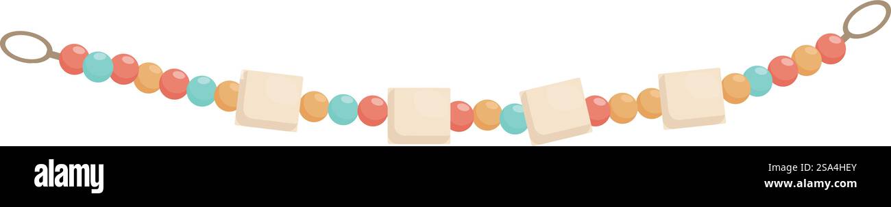 Squares beads Stock Vector Images - Alamy