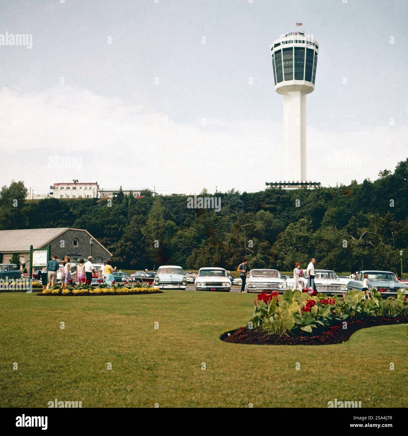 Burning Springs Observation Tower bei den Niagara Fällen, USA/Kanada ...