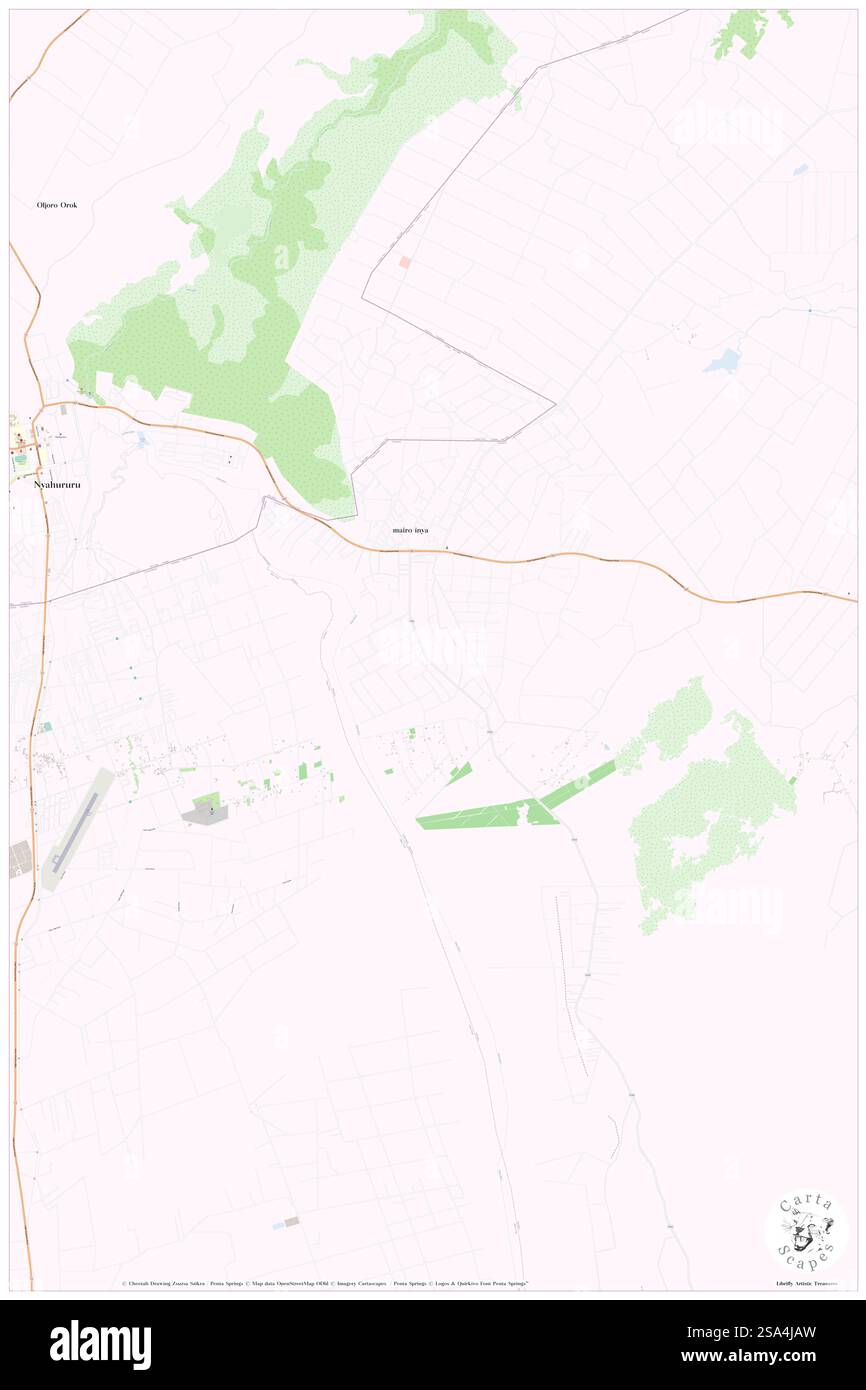 Leshau Forest, KE, Kenya, Nyandarua, N 0 0' 48'', N 36 24' 40'', map ...