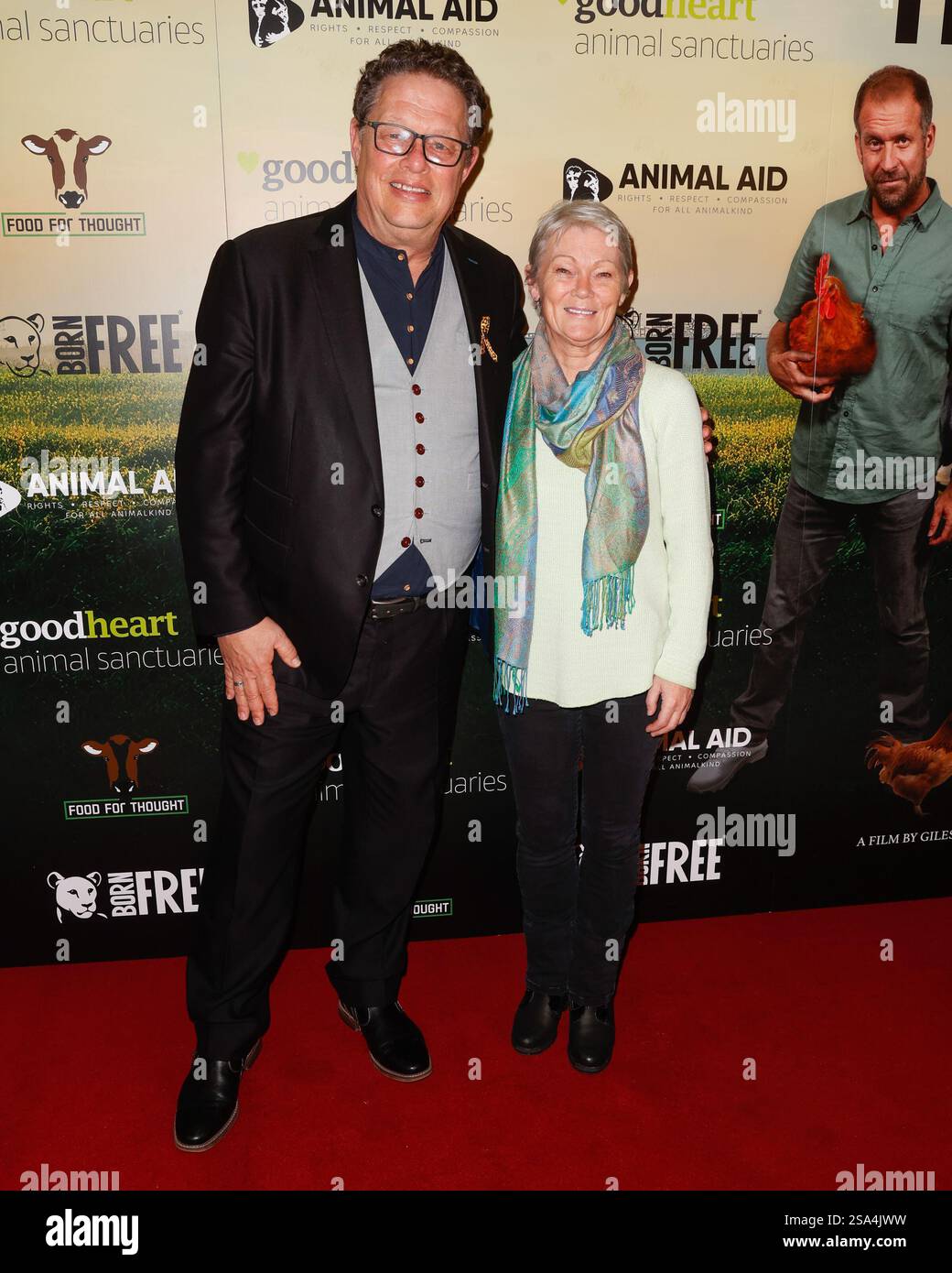 London, UK. 24th Jan, 2025. Will Travers OBE and Tracy Edwards attend ...