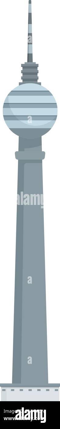 Simple illustration of the iconic berlin television tower hi-res stock ...