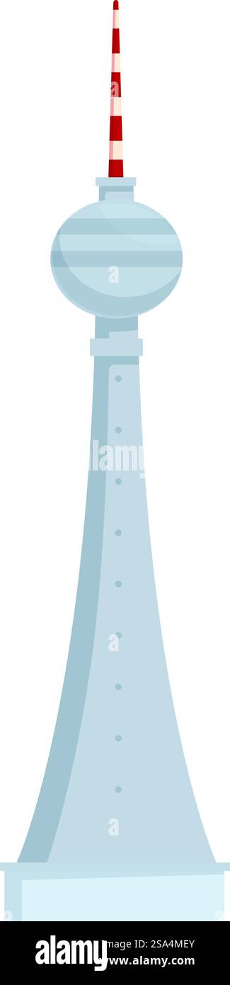 Berlin iconic architecture Stock Vector Images - Alamy