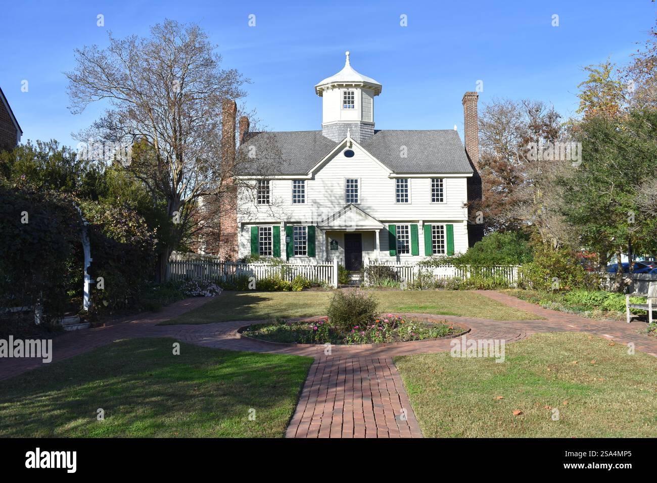 The Cupola House located in Historic Edenton, North Carolina Stock ...