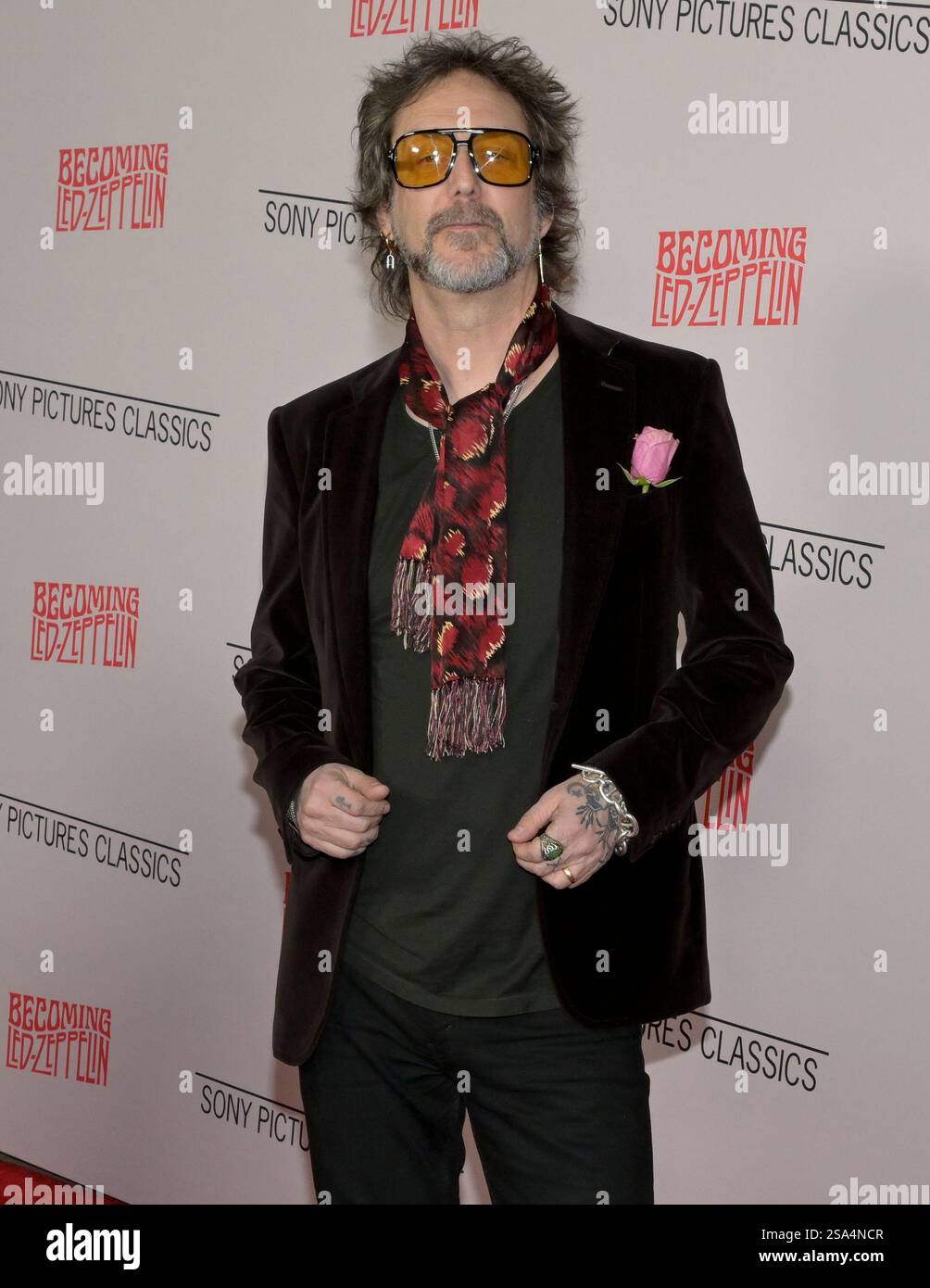 January 27, 2025, Hollywood, California, USA: 'The Black Crows' singer ...