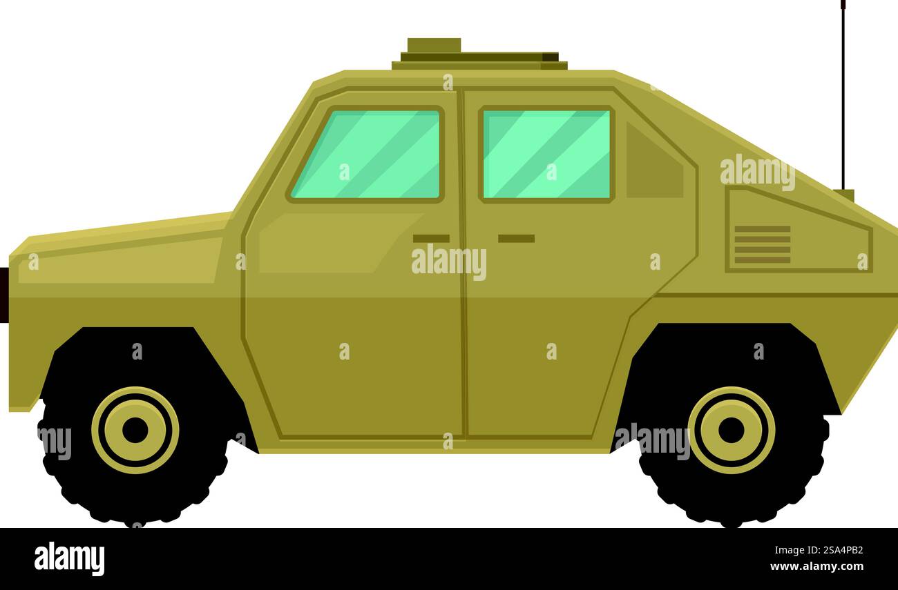 Modern military vehicle used for transportation and combat, featuring a ...