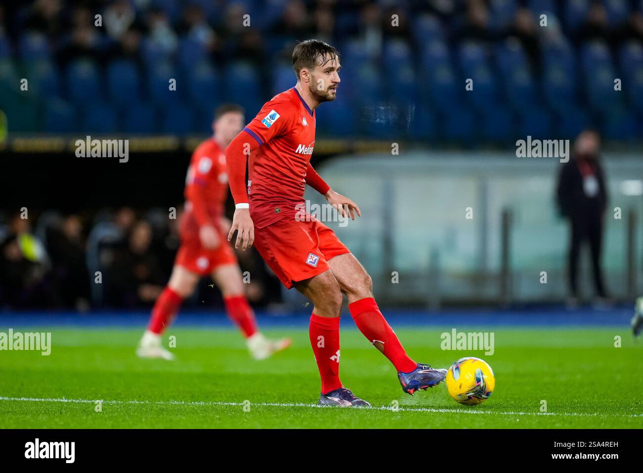 Rome, Italy. 26th Jan, 2025. Luca Ranieri of ACF Fiorentina during the ...