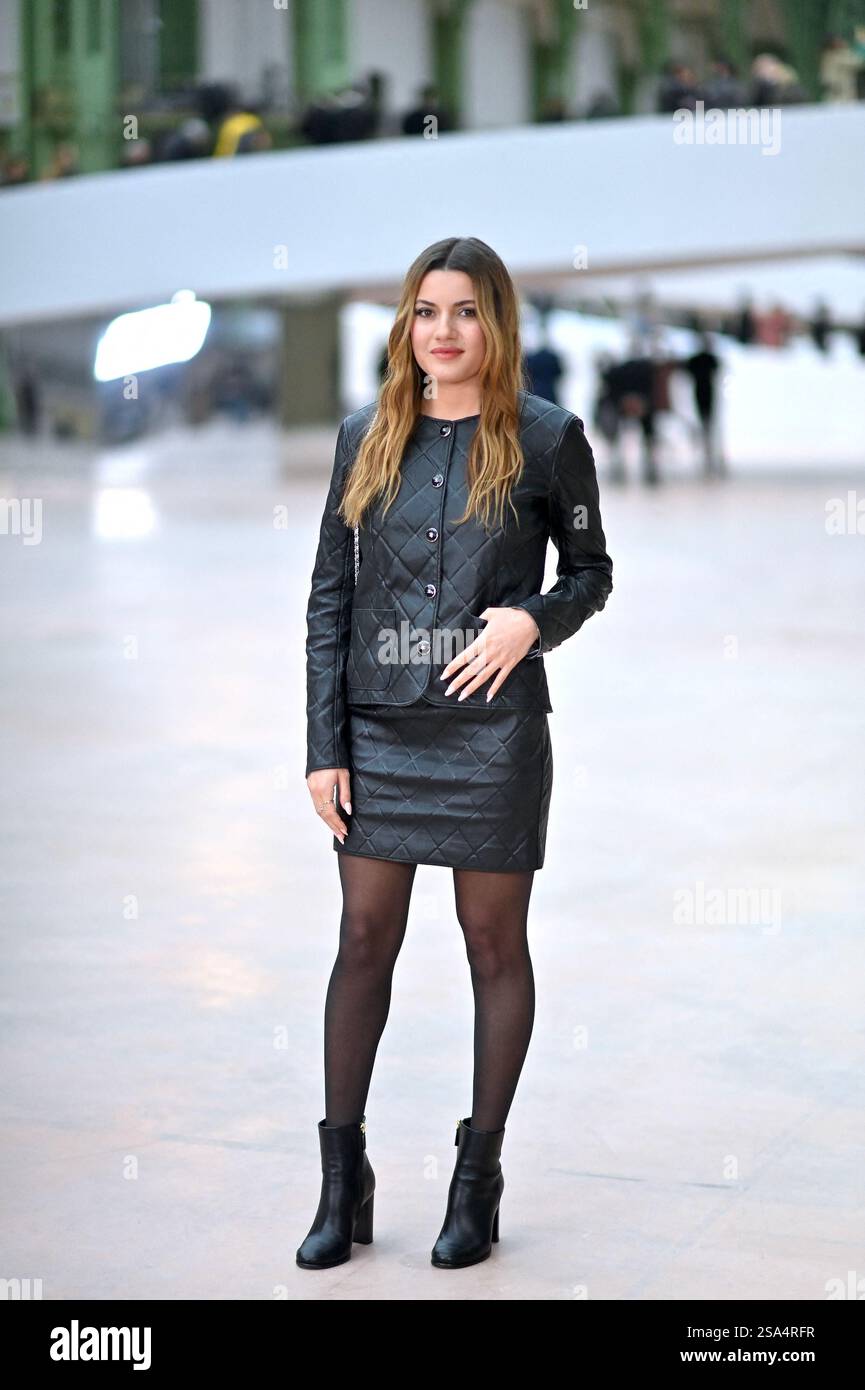 Malou Khebizi at the Chanel Haute Couture Spring/Summer 2025 fashion ...