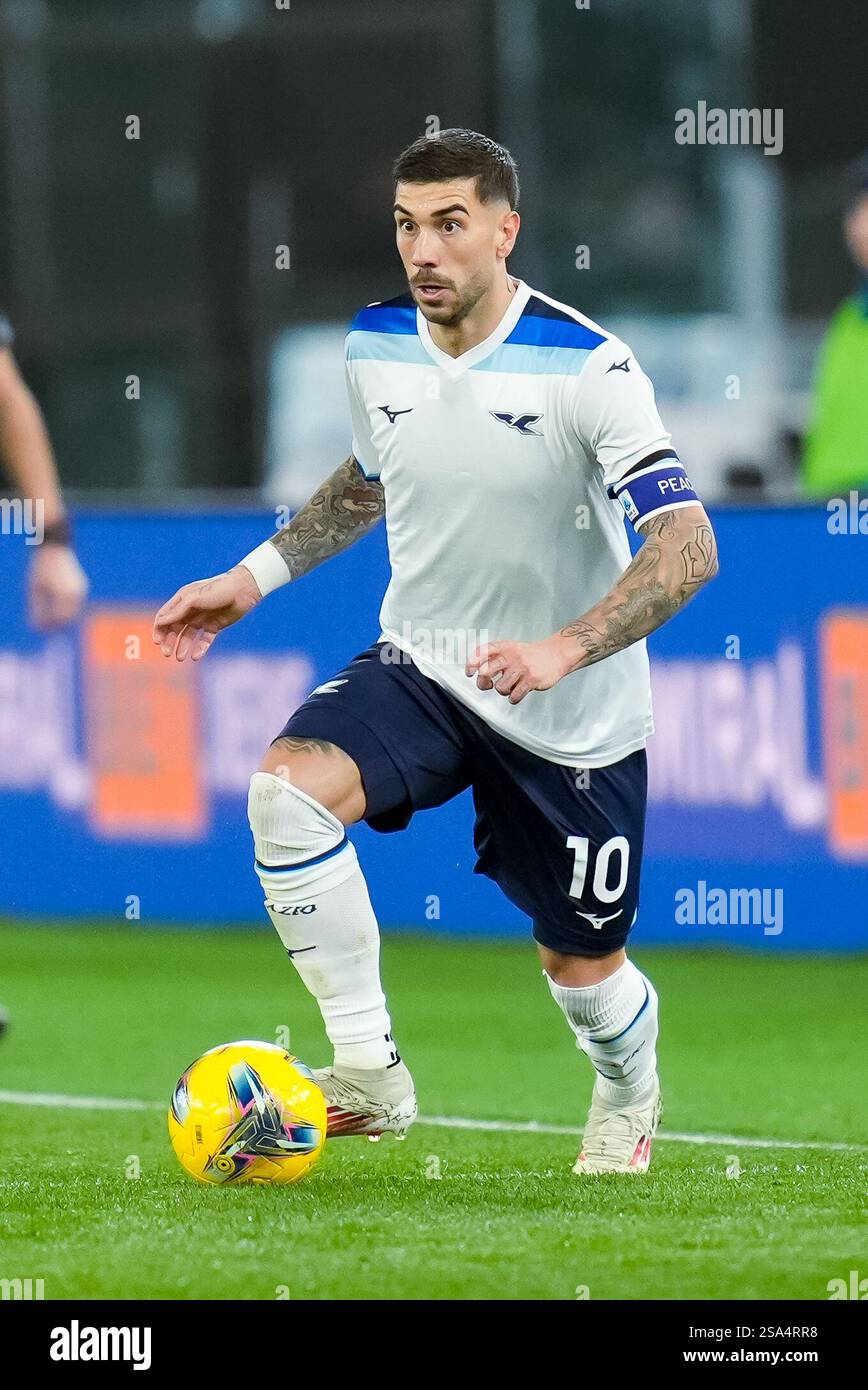 Rome, Italy. 26th Jan, 2025. Mattia Zaccagni of SS Lazio during the ...