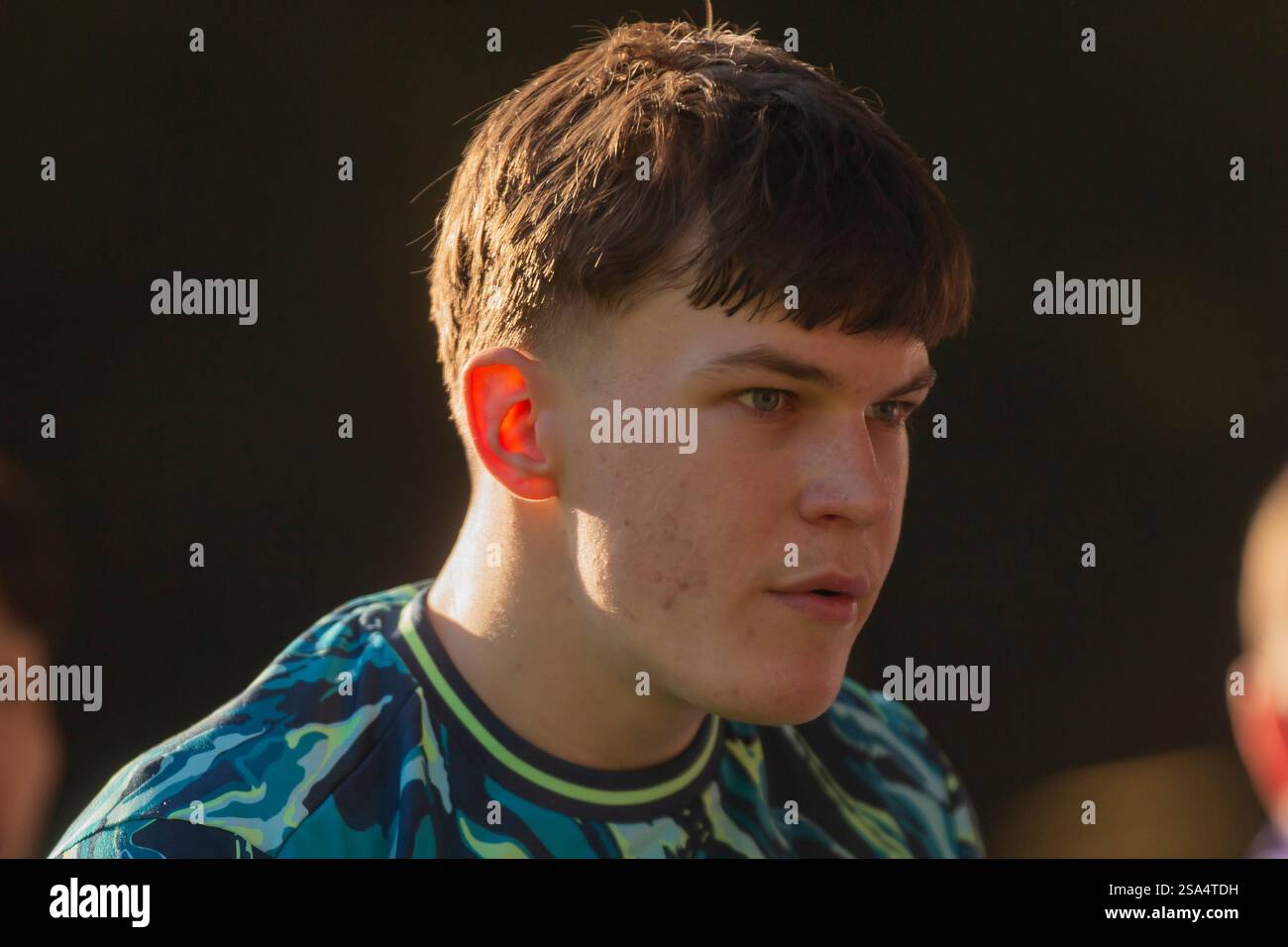 Sam Parker of Swansea City is seen within the dugouts before the Sky Bet Championship match ...