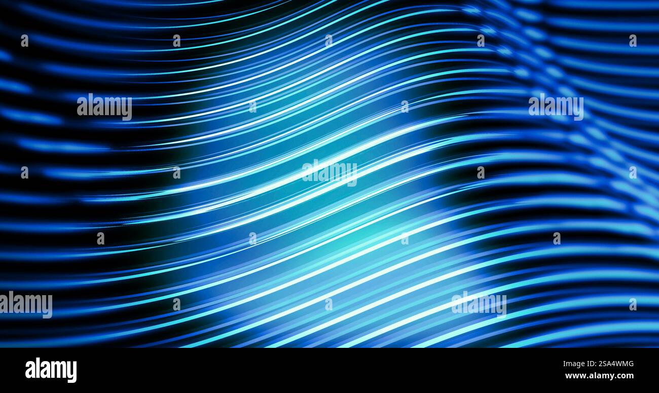 Abstract blue smooth waves video hi-res stock photography and images ...