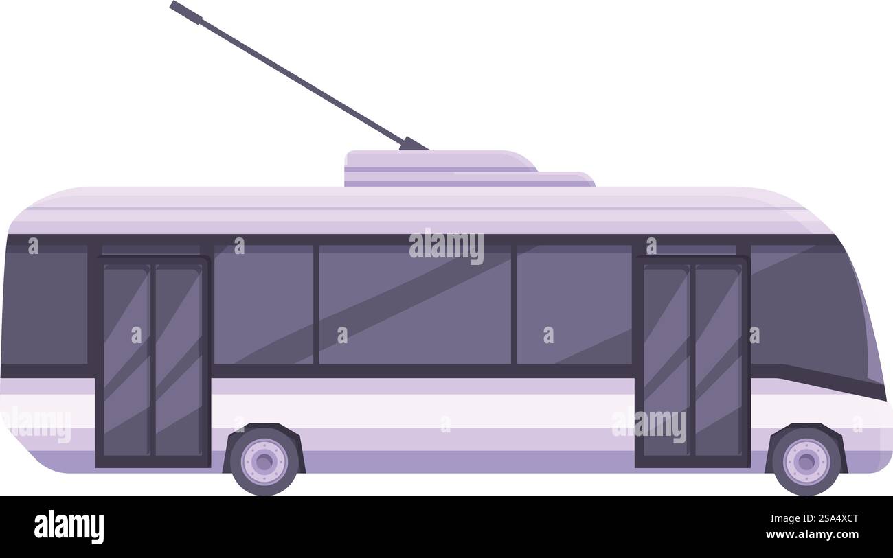 Bus route with a view Stock Vector Images - Alamy