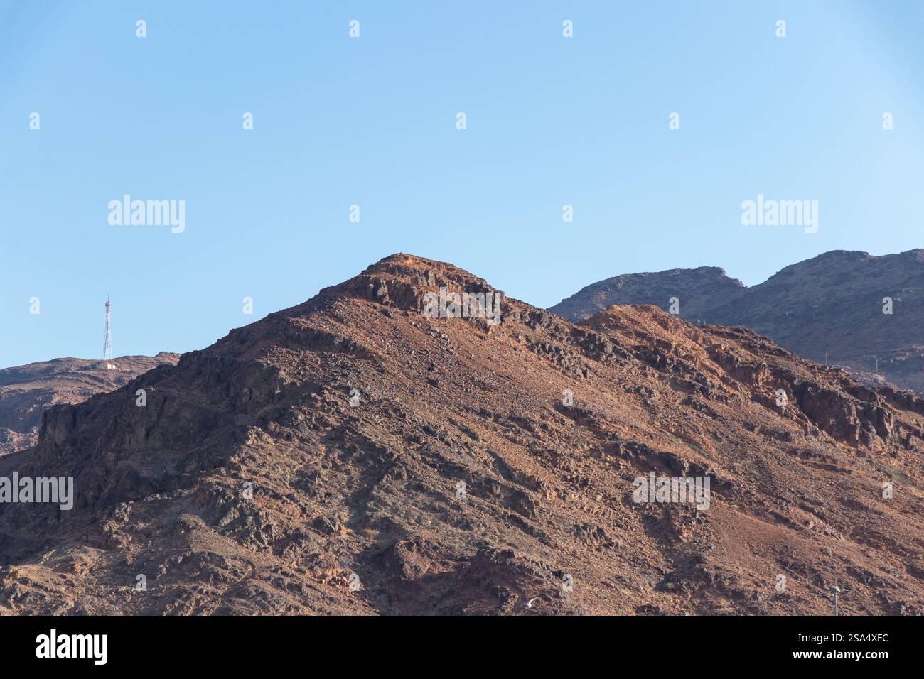 Uhud Mountain in Medina. Islamic pilgrimage places Stock Photo - Alamy