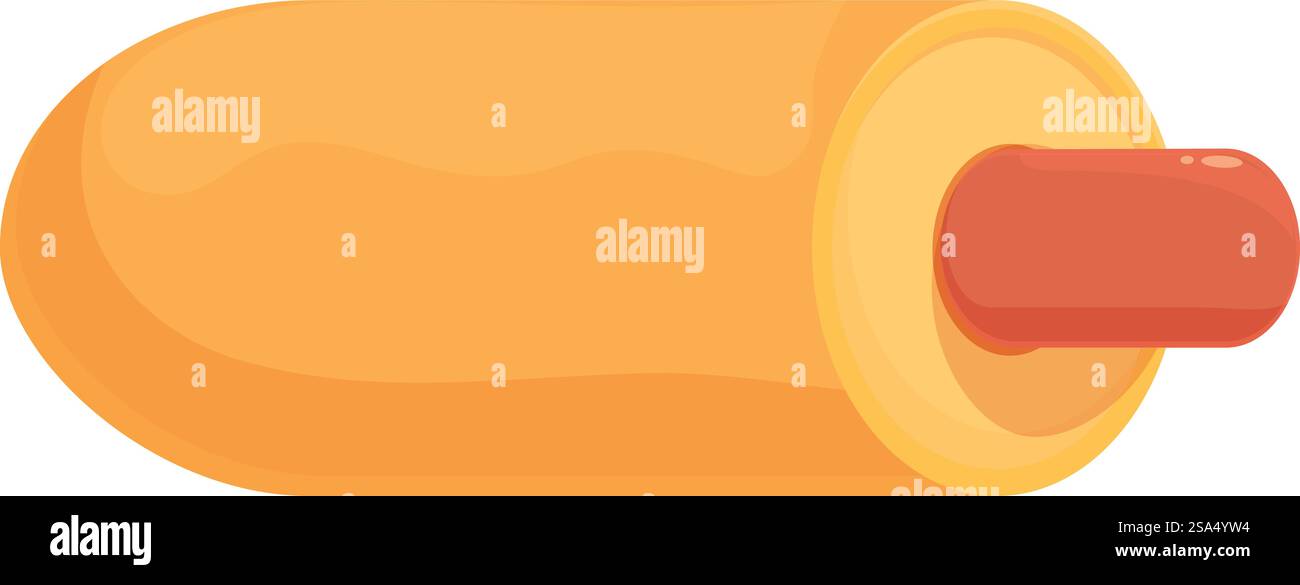 Classic corn dog, a staple of summer picnics and amusement park outings ...