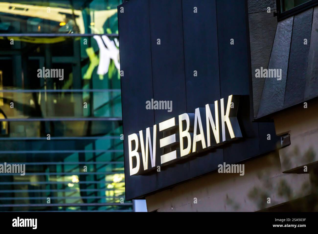 BW Bank Stuttgart. // 28.01.2025: Stuttgart, Baden-Württemberg ...