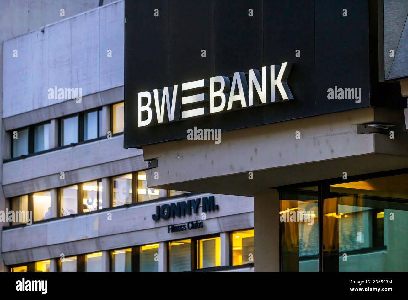 BW Bank Stuttgart. // 28.01.2025: Stuttgart, Baden-Württemberg ...