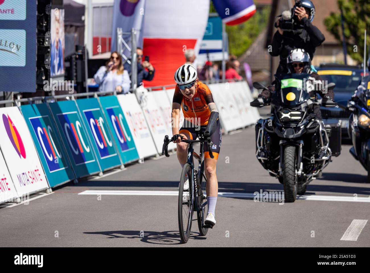 High-speed action at the Championnats de France de l’Avenir Altkirch ...