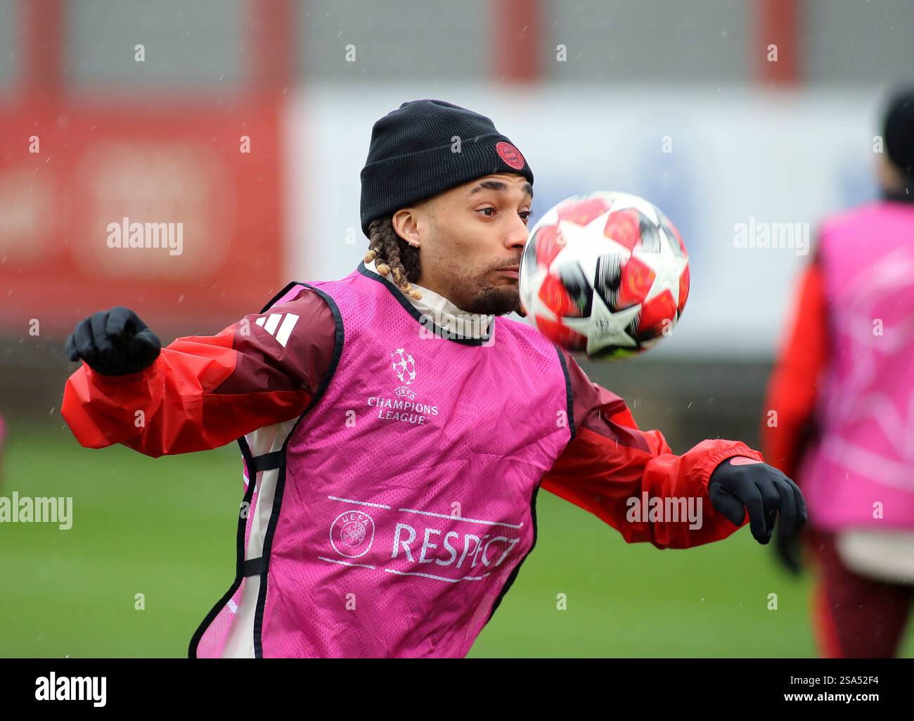 München, Deutschland, 28. Januar 2025: Fussball, Herren, Saison 2024/ ...