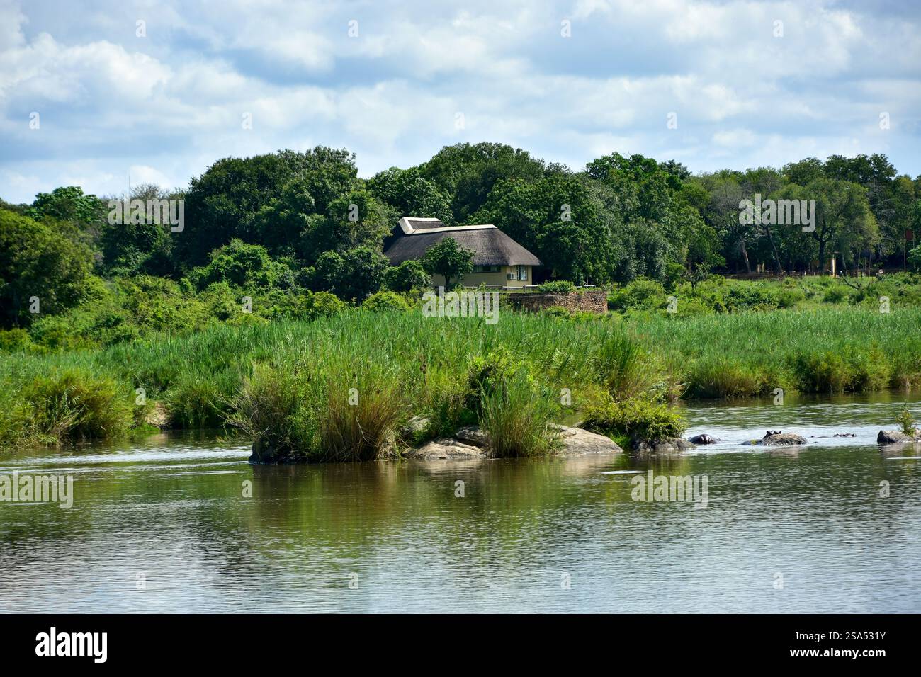 Riverside accommodation at Lower Sabie Rest Camp - Kruger National Park ...