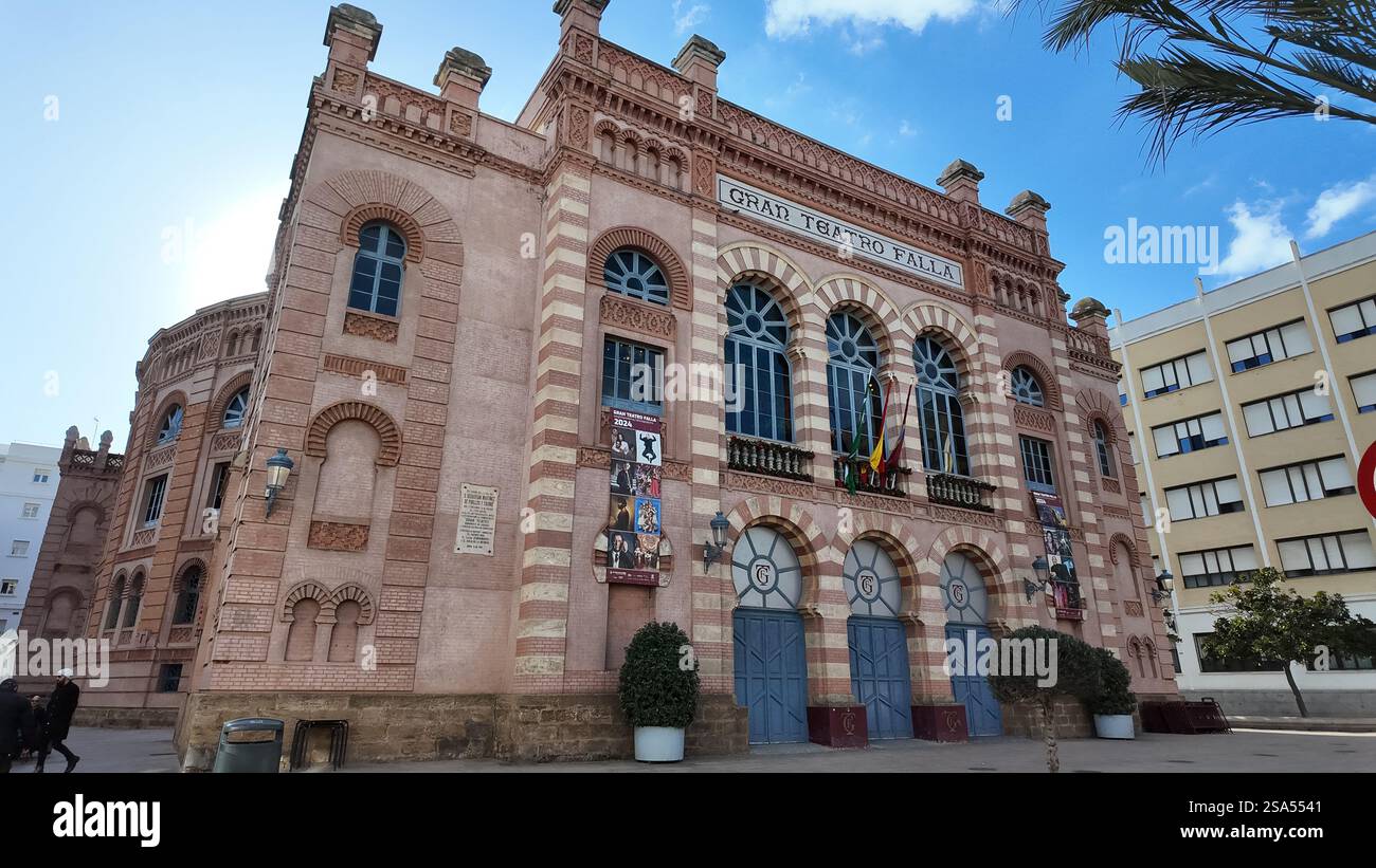 Gran Teatro Falla is a historic theater in Cádiz, Spain, known for its ...