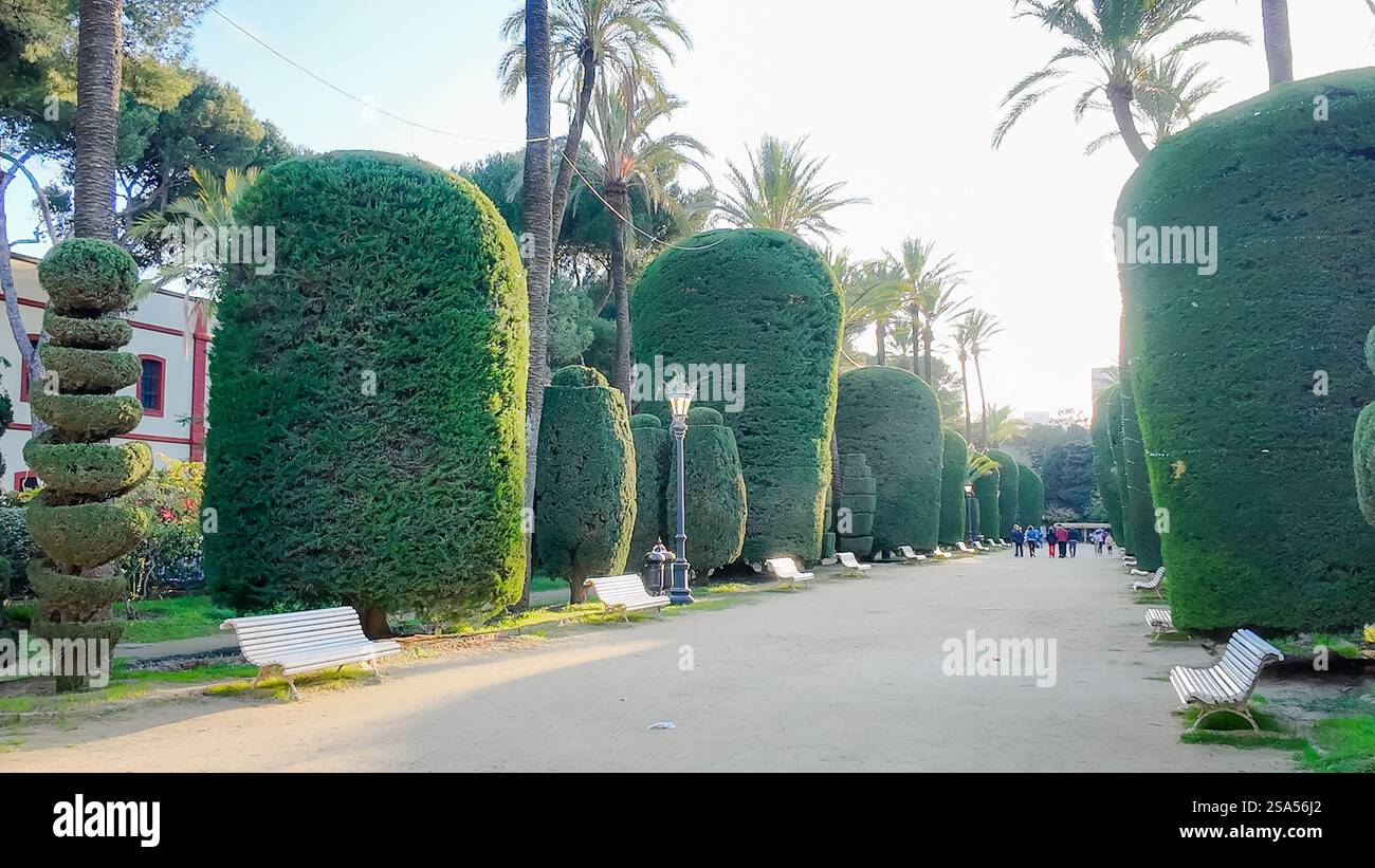 Parque Genovés is a picturesque park in Cádiz, Spain, known for its ...