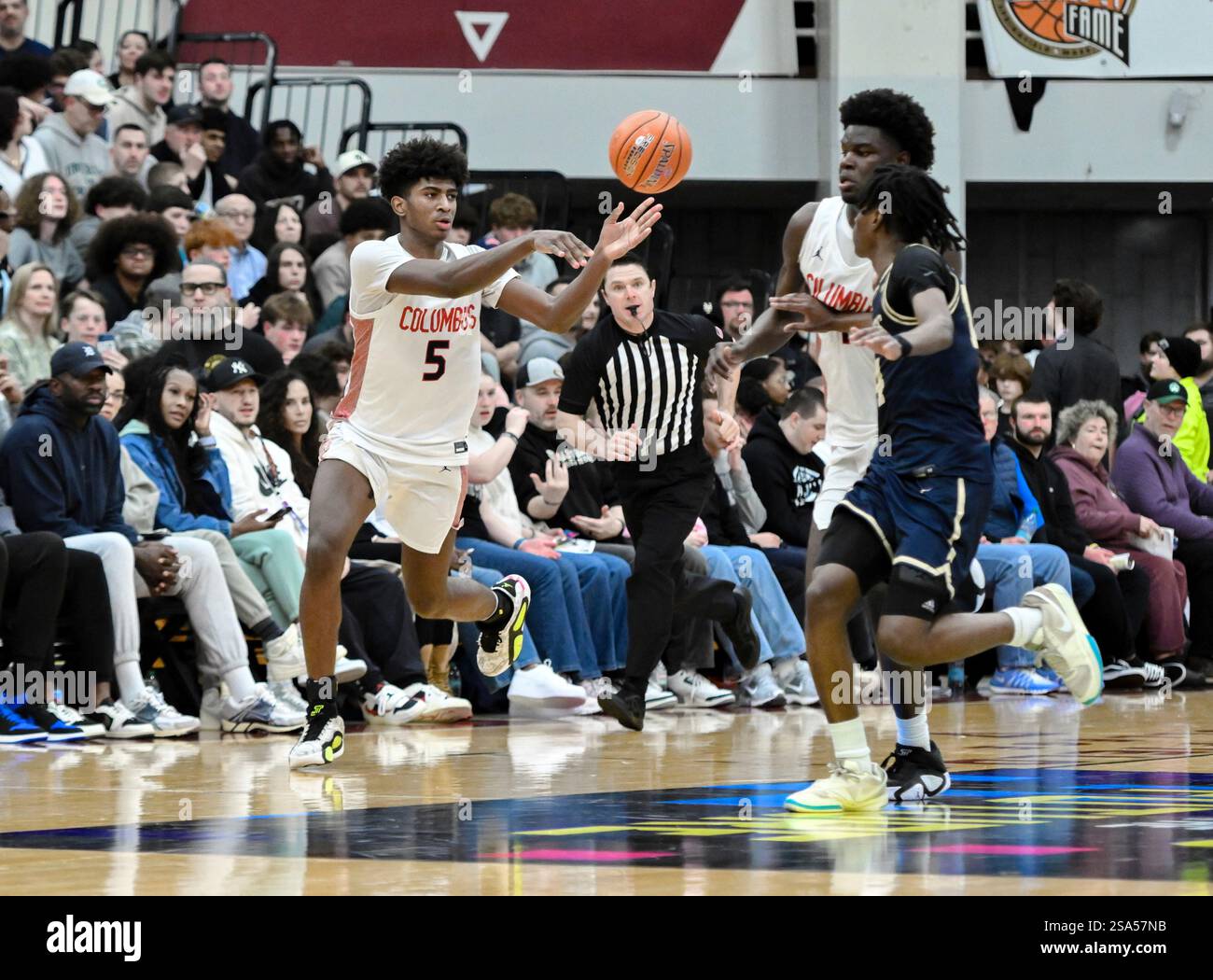 SPRINGFIELD, MA - JANUARY 18: Jason Richardson of Christopher Columbus ...