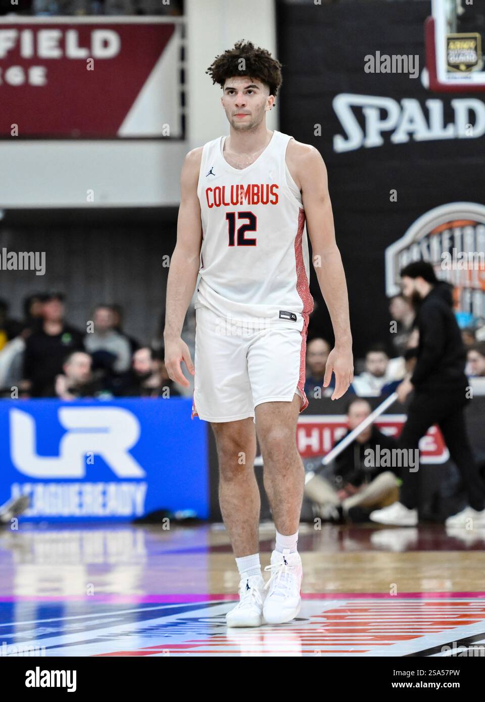 SPRINGFIELD, MA - JANUARY 18: Cameron Boozer of Christopher Columbus ...