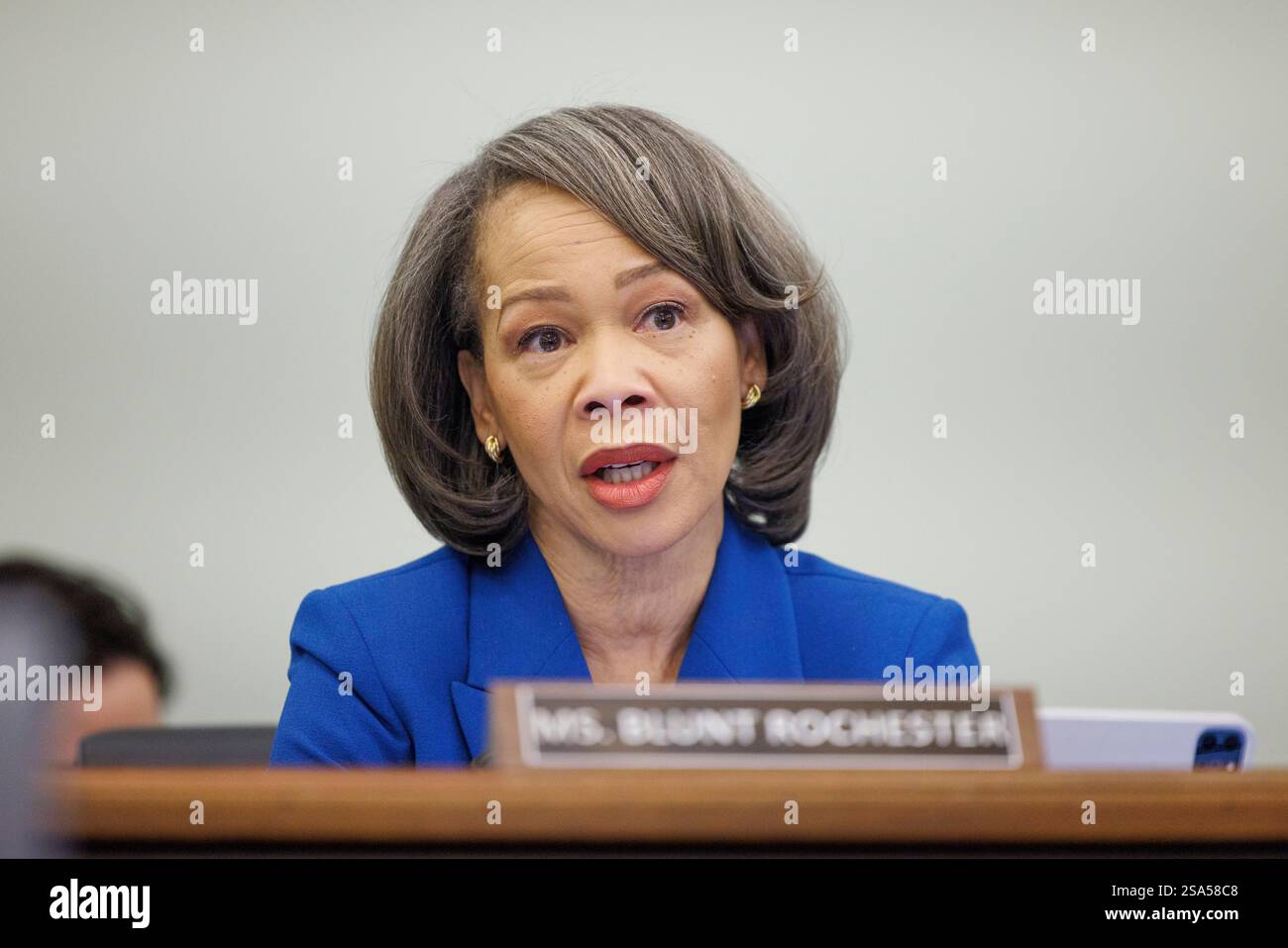 Washington, United States. 28th Jan, 2025. Senator Lisa Blunt Rochester ...
