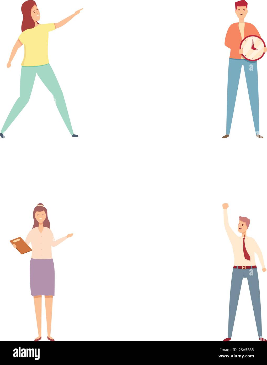 Motivation concept icons set cartoon vector. Personal development ...
