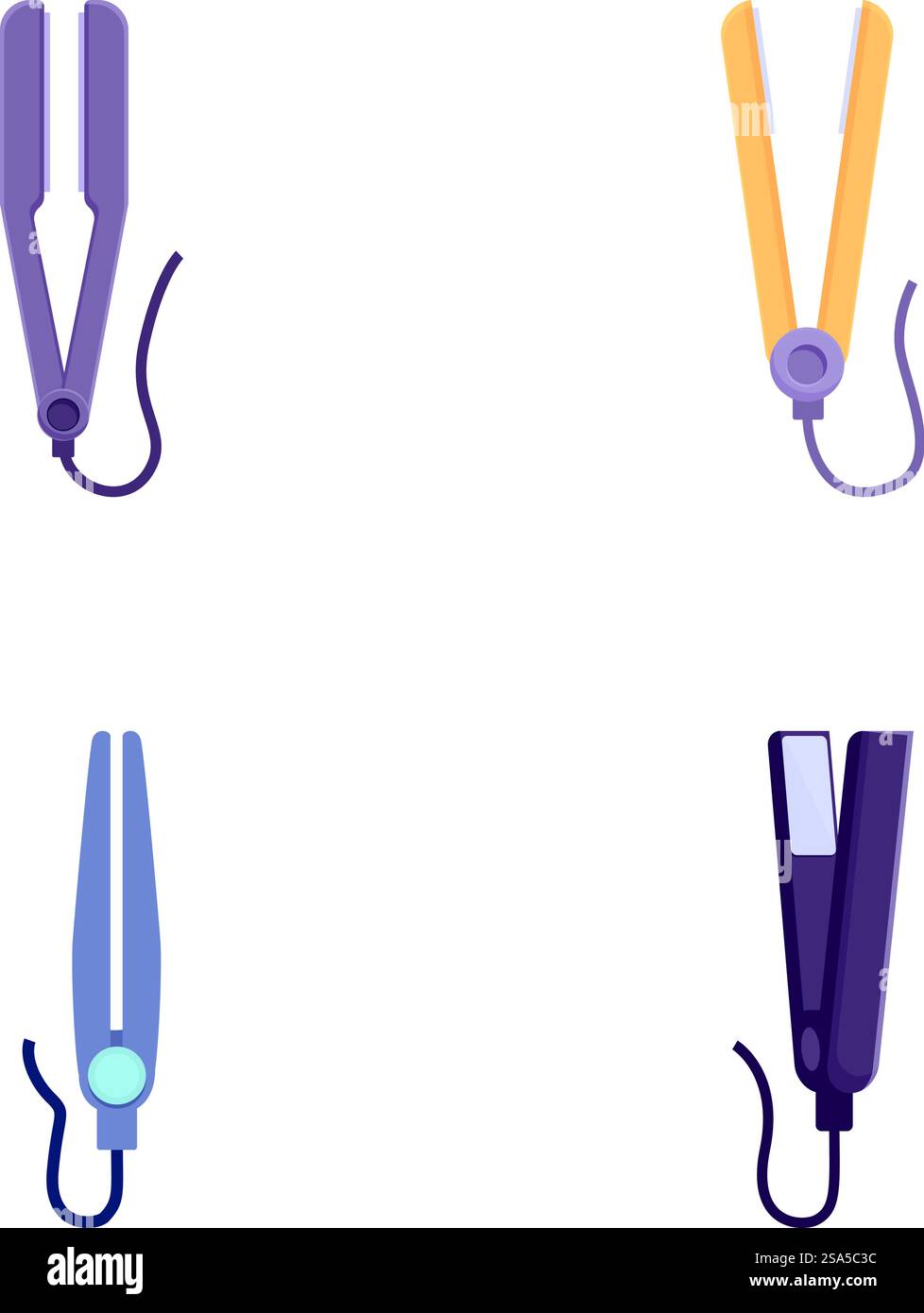 Four irons Stock Vector Images - Alamy