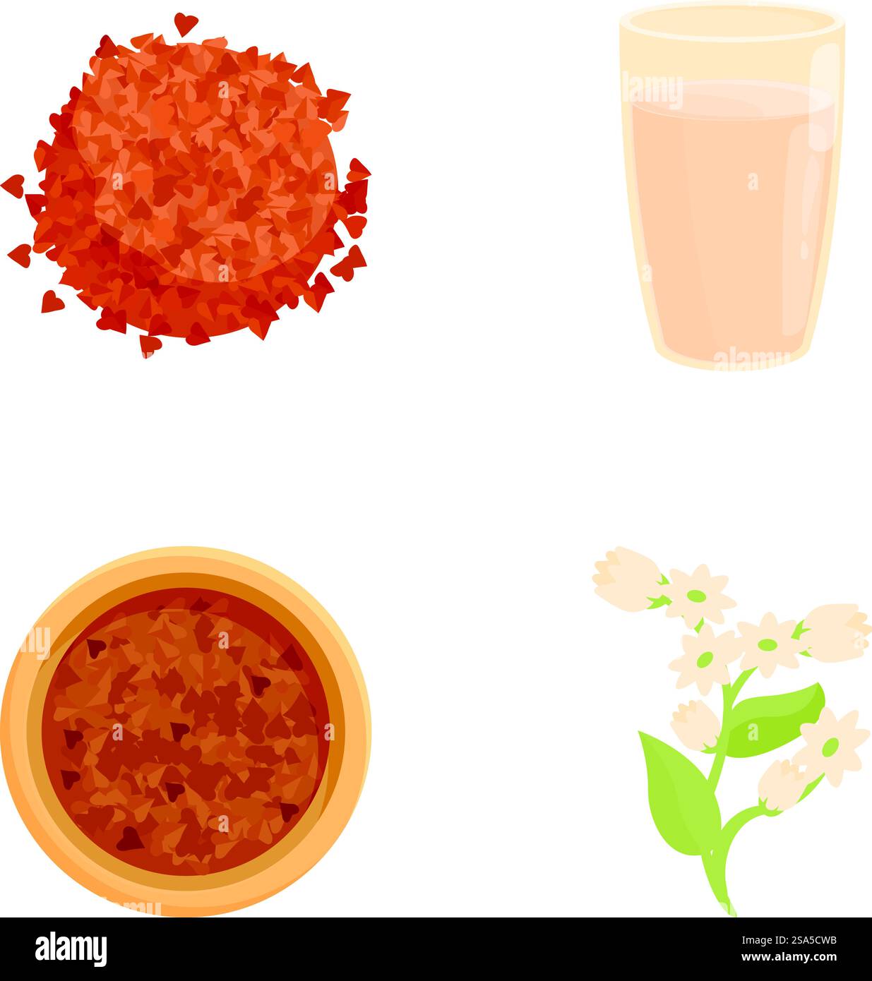 Herbal rice Stock Vector Images - Alamy