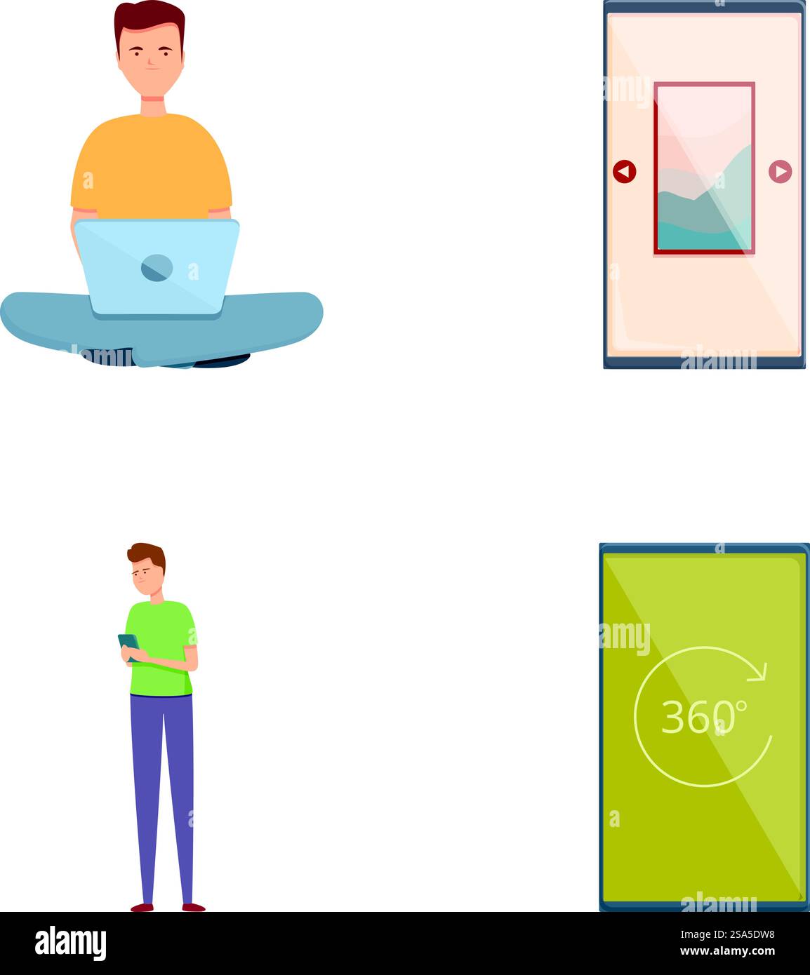 Walk in history Cut Out Stock Images & Pictures - Alamy