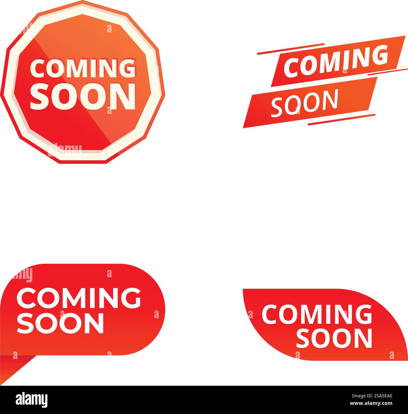 Promotional banner icons set cartoon vector. Promo sticker and label ...