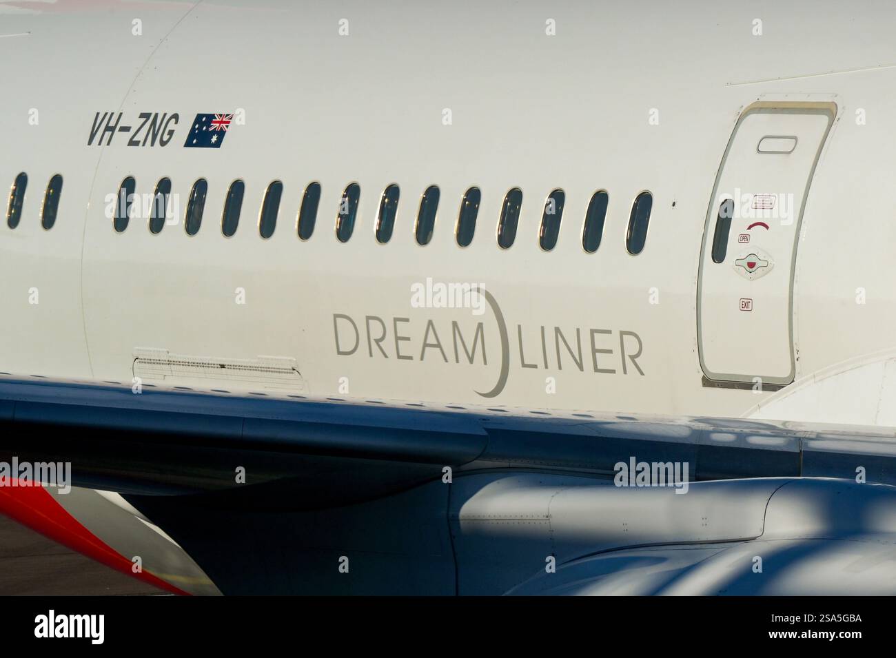 London, England, UK - 3 January 2025: Close up view of the side of a ...