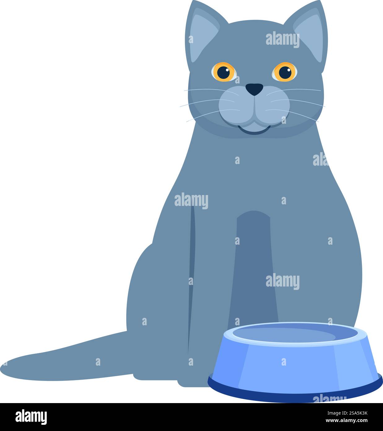 Starving cat Cut Out Stock Images & Pictures - Alamy