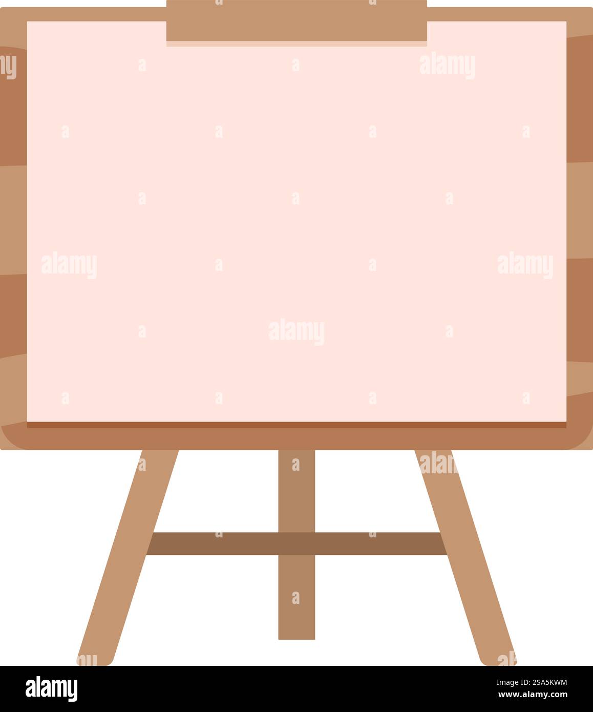 Empty whiteboard is waiting for teacher or professor to write on it ...