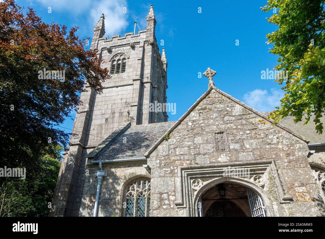 Ludgvan Parish Church on St Michaels Way along Camino Ingles in ...
