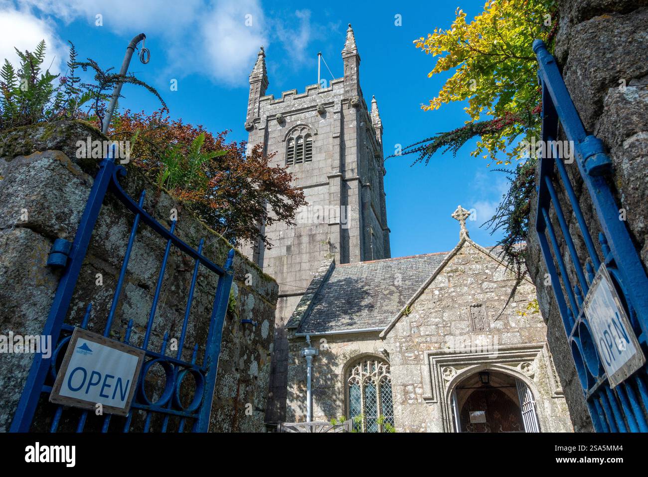 Ludgvan Parish Church on St Michaels Way along Camino Ingles in ...