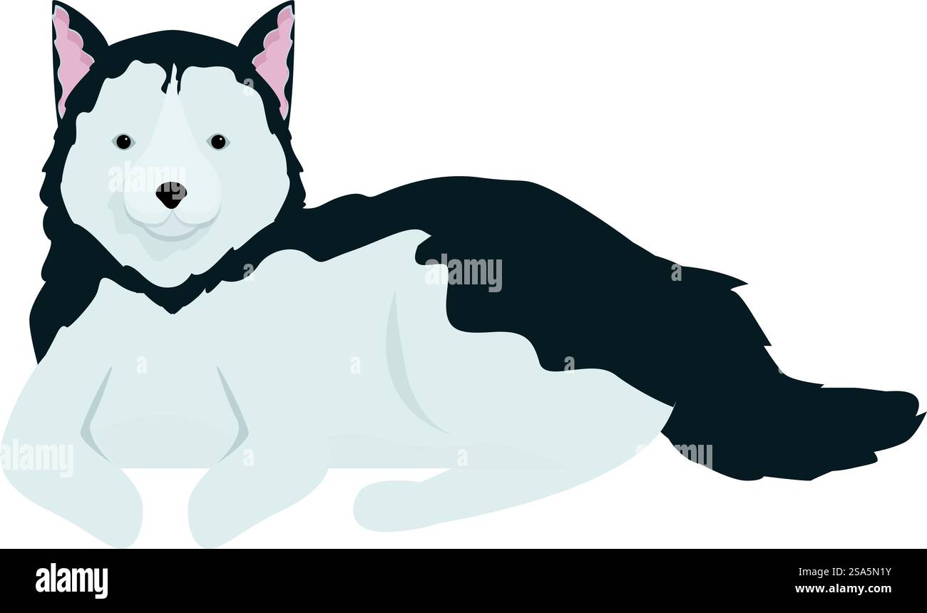 Owner lying down Stock Vector Images - Alamy